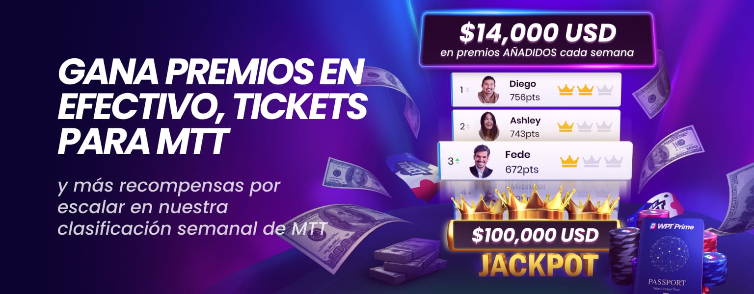 Tablas de clasificación de los torneos semanales por grandes premios en ...